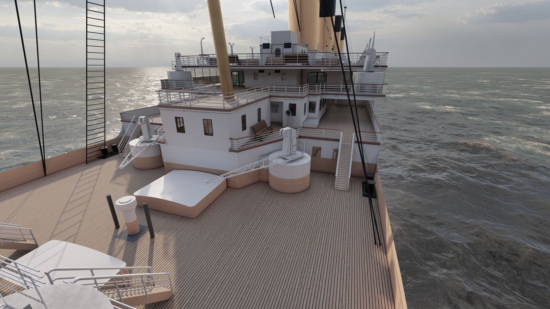 Titanic with full interior 3D model | CGTrader