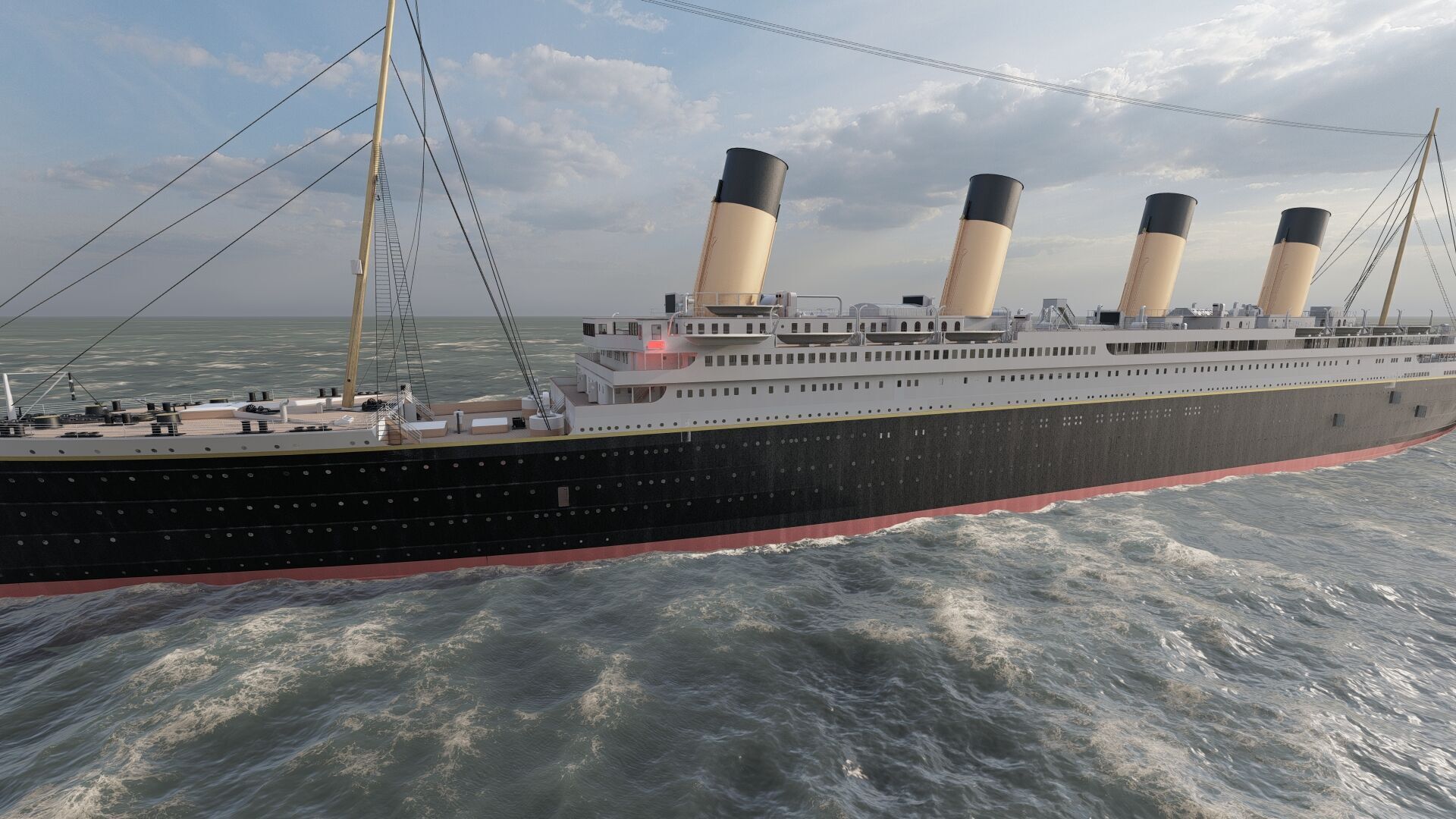 Titanic with full interior 3D model | CGTrader