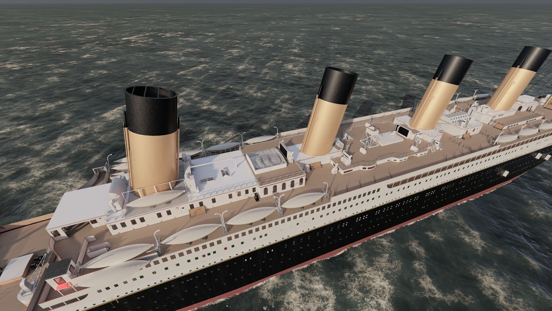 Titanic with full interior 3D model | CGTrader