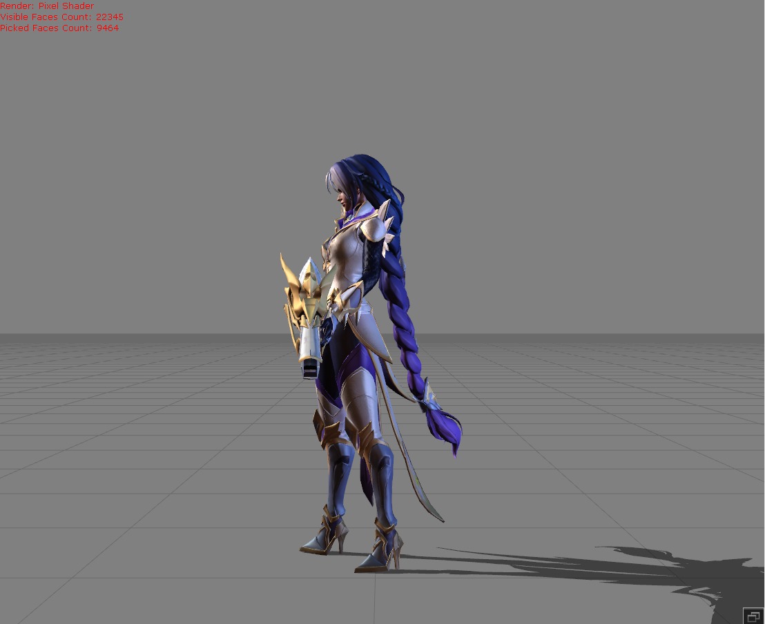 3D model Lesley Hawk eyed Sniper VR / AR / low-poly | CGTrader