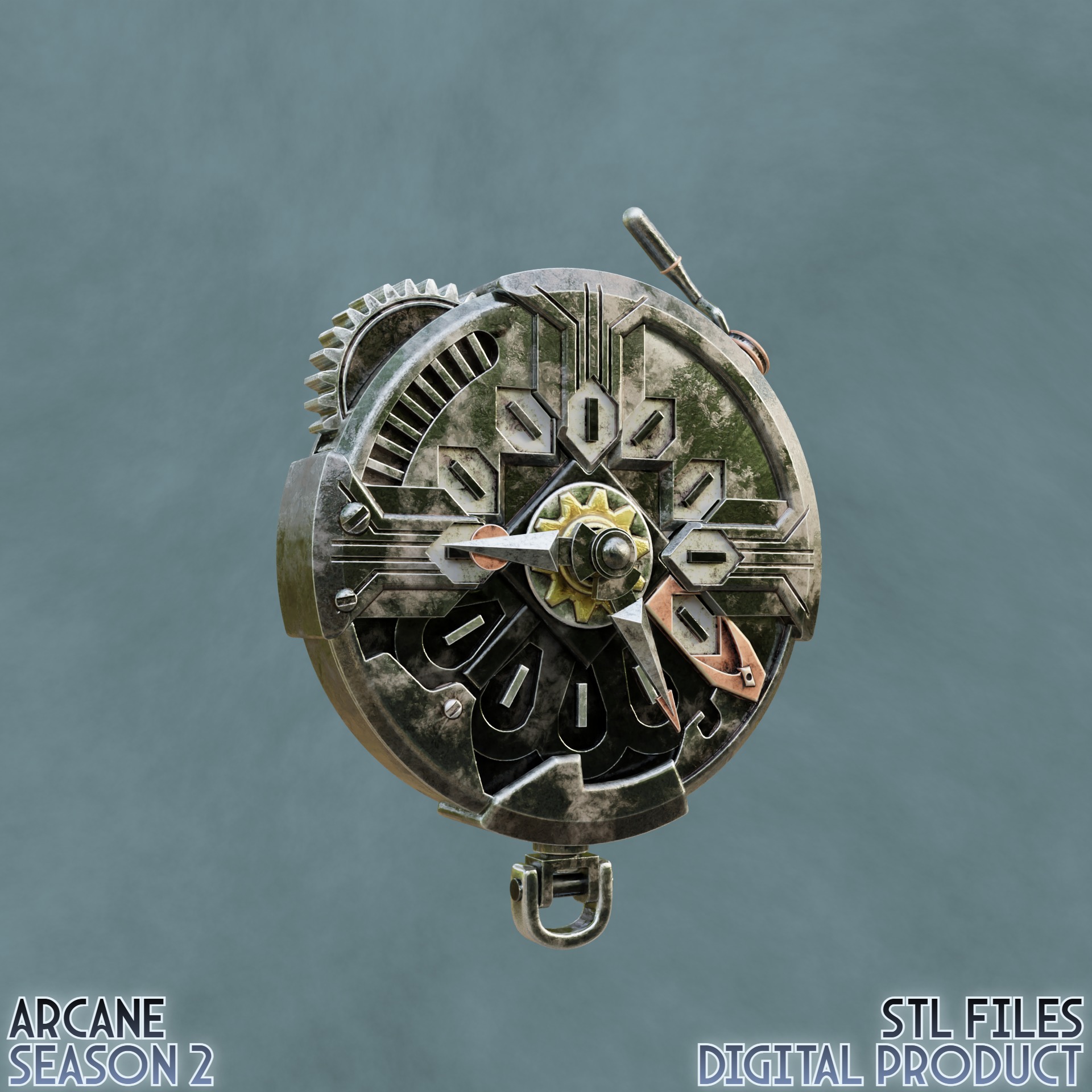 Ekko Stopwatch Arcane League Of Legends 3D model 3D printable | CGTrader