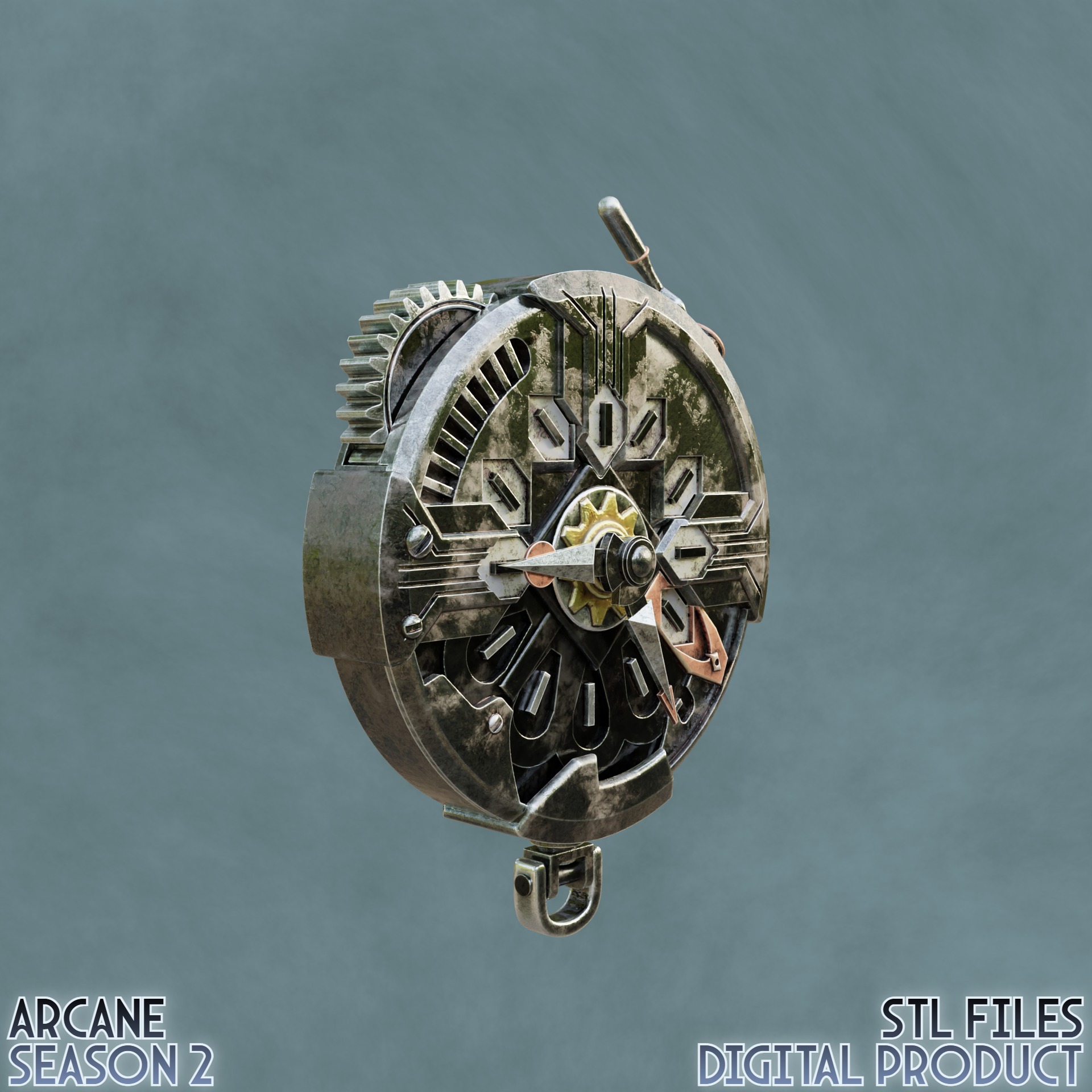 Ekko Stopwatch Arcane League Of Legends 3D model 3D printable | CGTrader