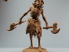 Headless undead skeleton berserker warrior - pre supported 3D model 3D ...