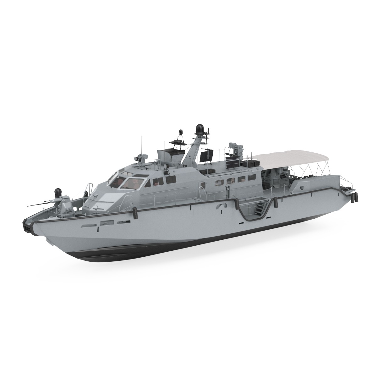 Coastal Command Patrol Boat 3D model | CGTrader