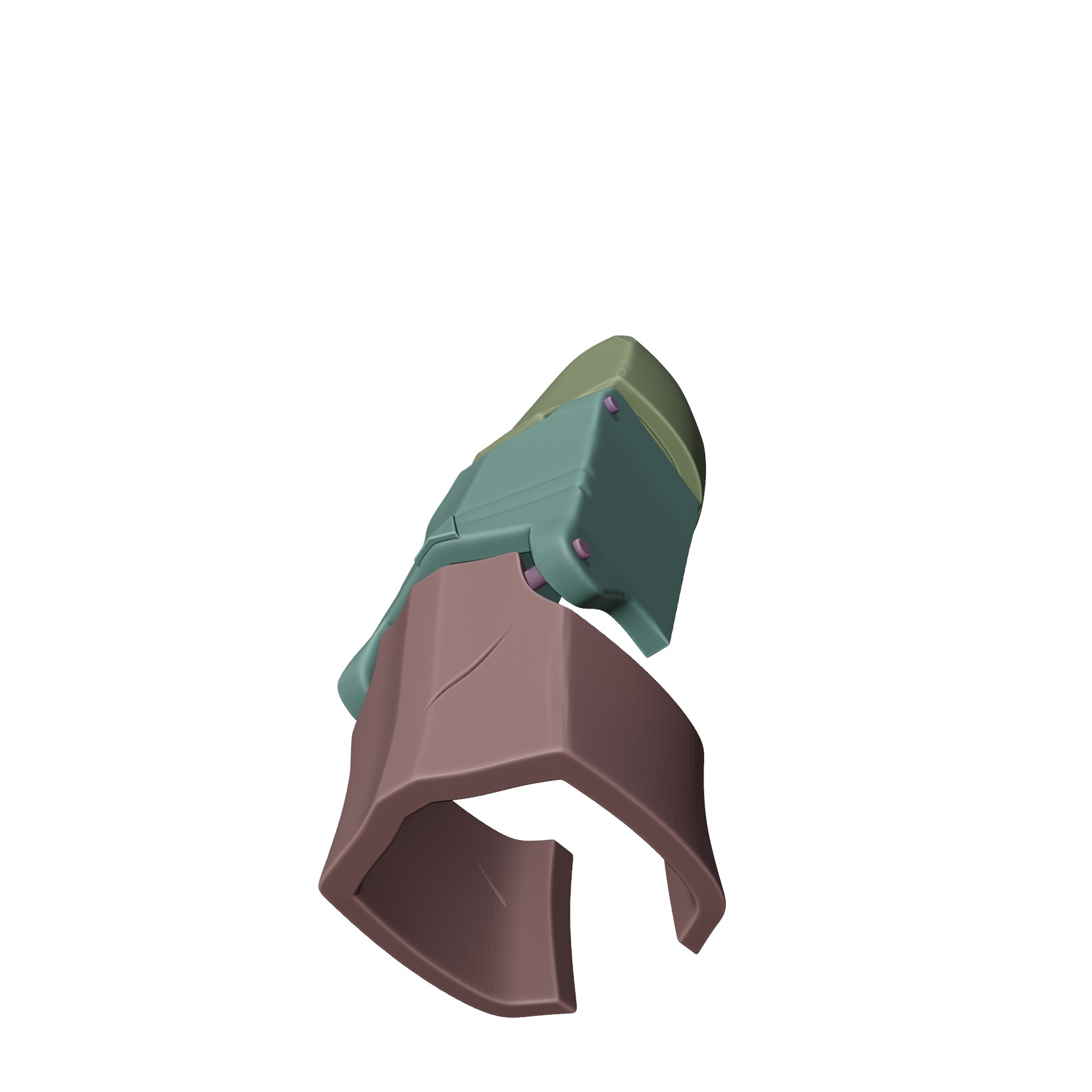 Jinx arcane mechanical cyber finger 3D model 3D printable | CGTrader