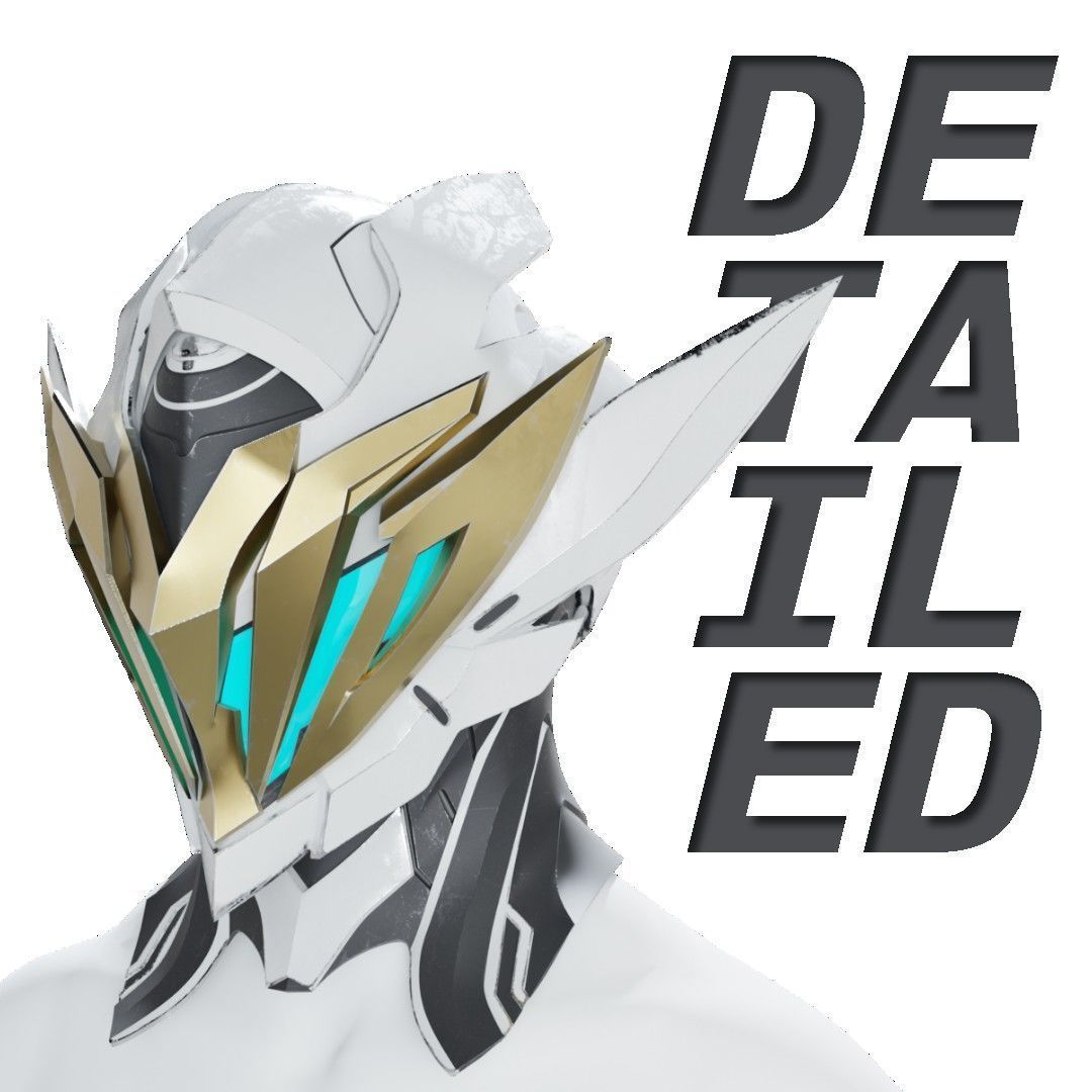 Stellaron Hunter Firefly Sam Honkai Star Rail 3D Model Helmet 3D model ...