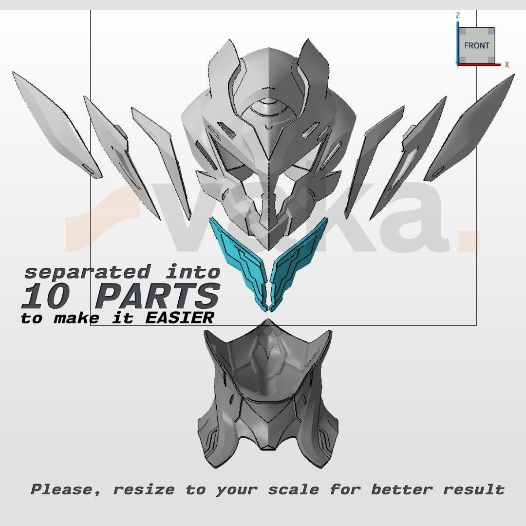 Stellaron Hunter Firefly Sam Honkai Star Rail 3D Model Helmet 3D model ...