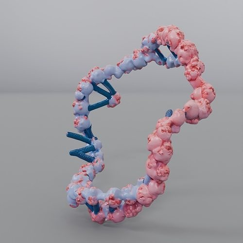 Alien DNA 3D model | CGTrader
