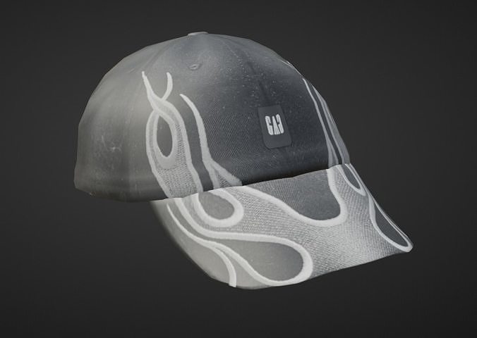 3D model Yeezy Cap VR / AR / low-poly | CGTrader