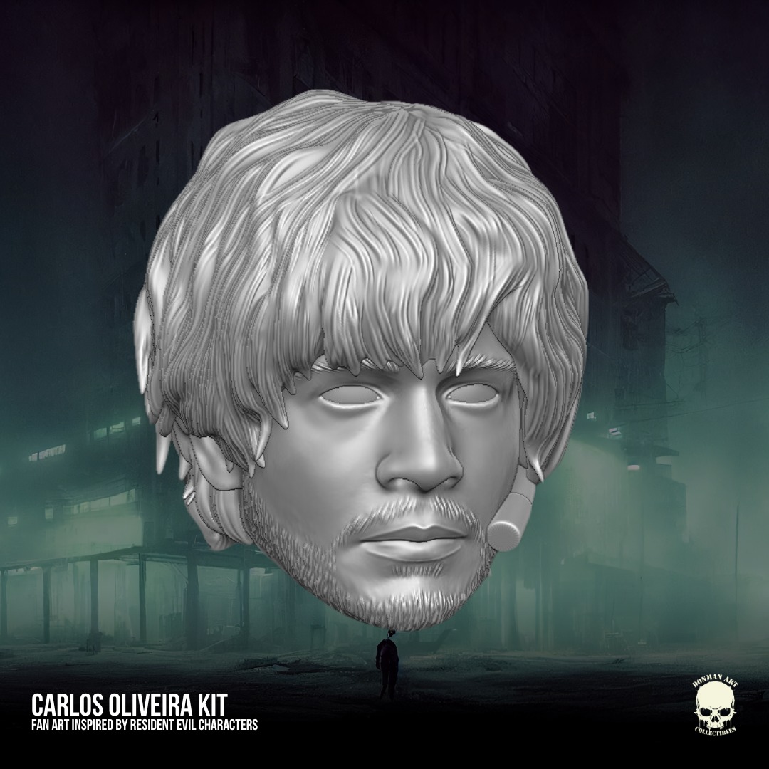 Carlos Oliveira Resident Evil Fan Art 3D File For Action Figures 3D ...
