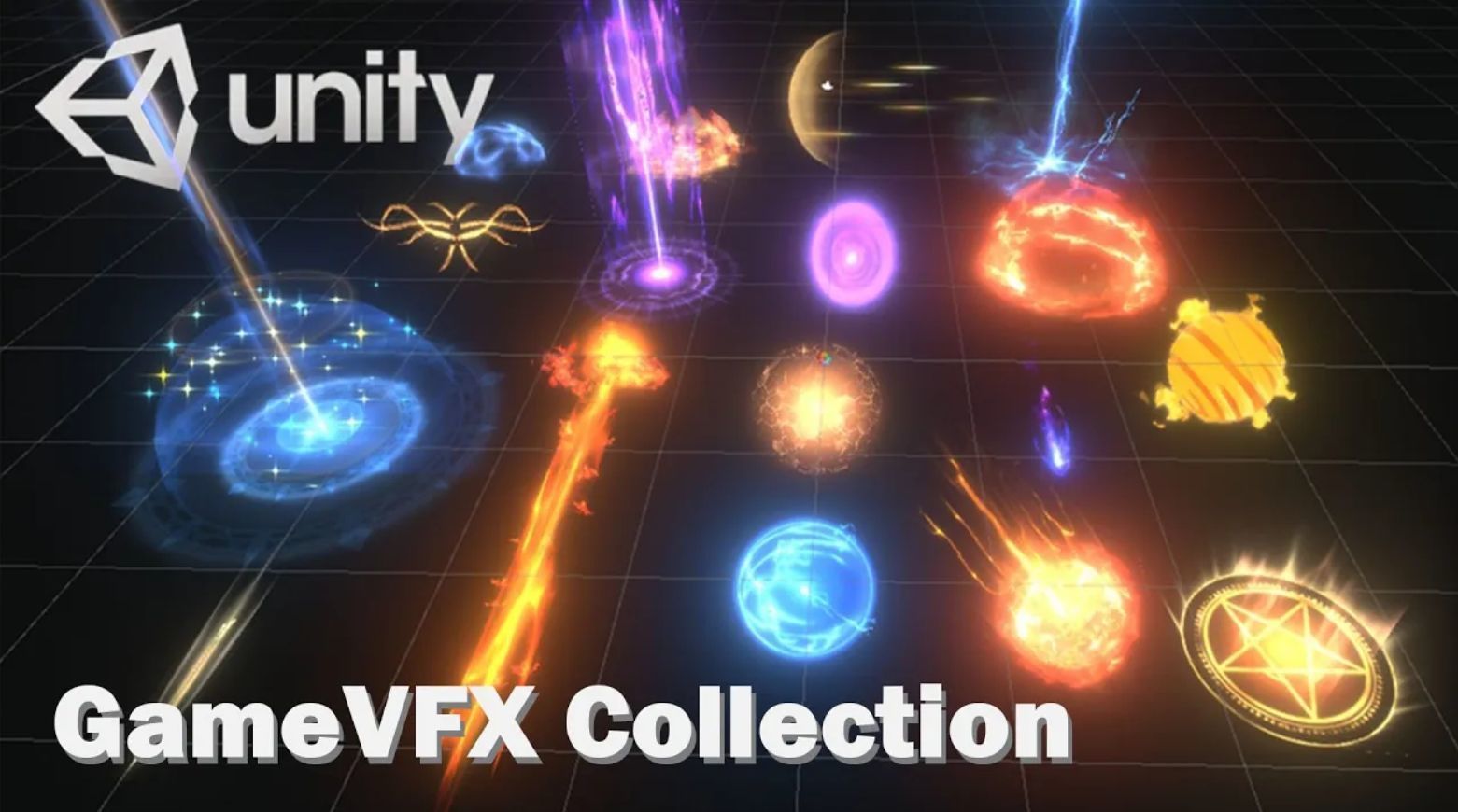 3D model Unity GameVFX Collection VR / AR / low-poly | CGTrader