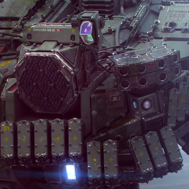 Swashbuckler Mech 3D model | CGTrader