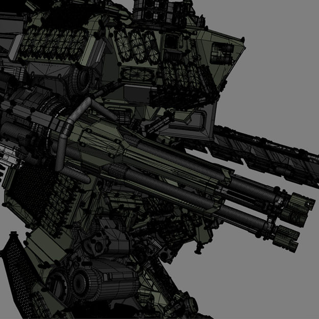 Swashbuckler Mech 3D model | CGTrader
