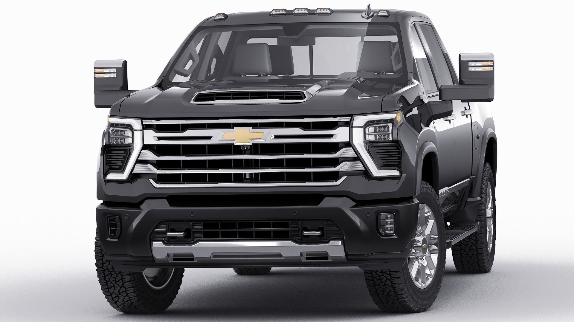 Pick-up Truck Silverado 2500 HD 2024 High Country 3D model | CGTrader