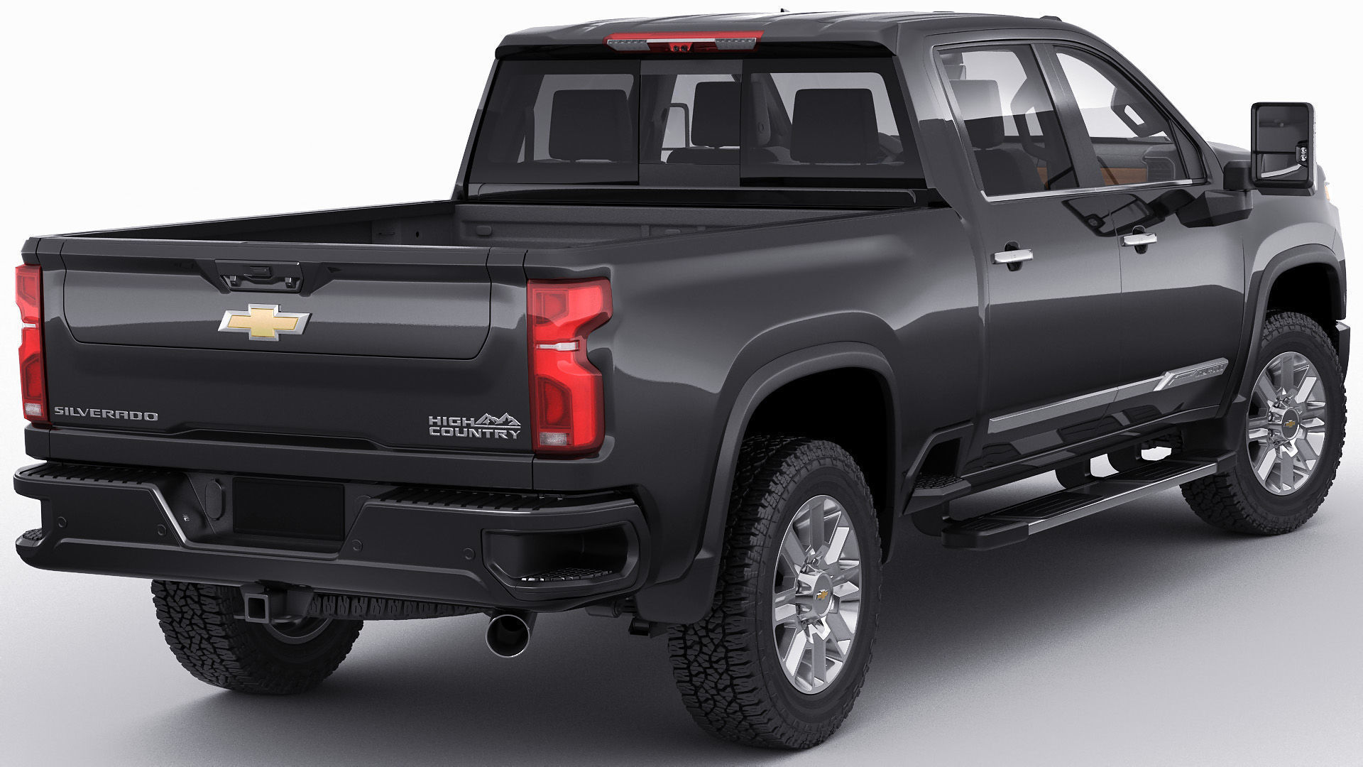 Pick-up Truck Silverado 2500 HD 2024 High Country 3D model | CGTrader