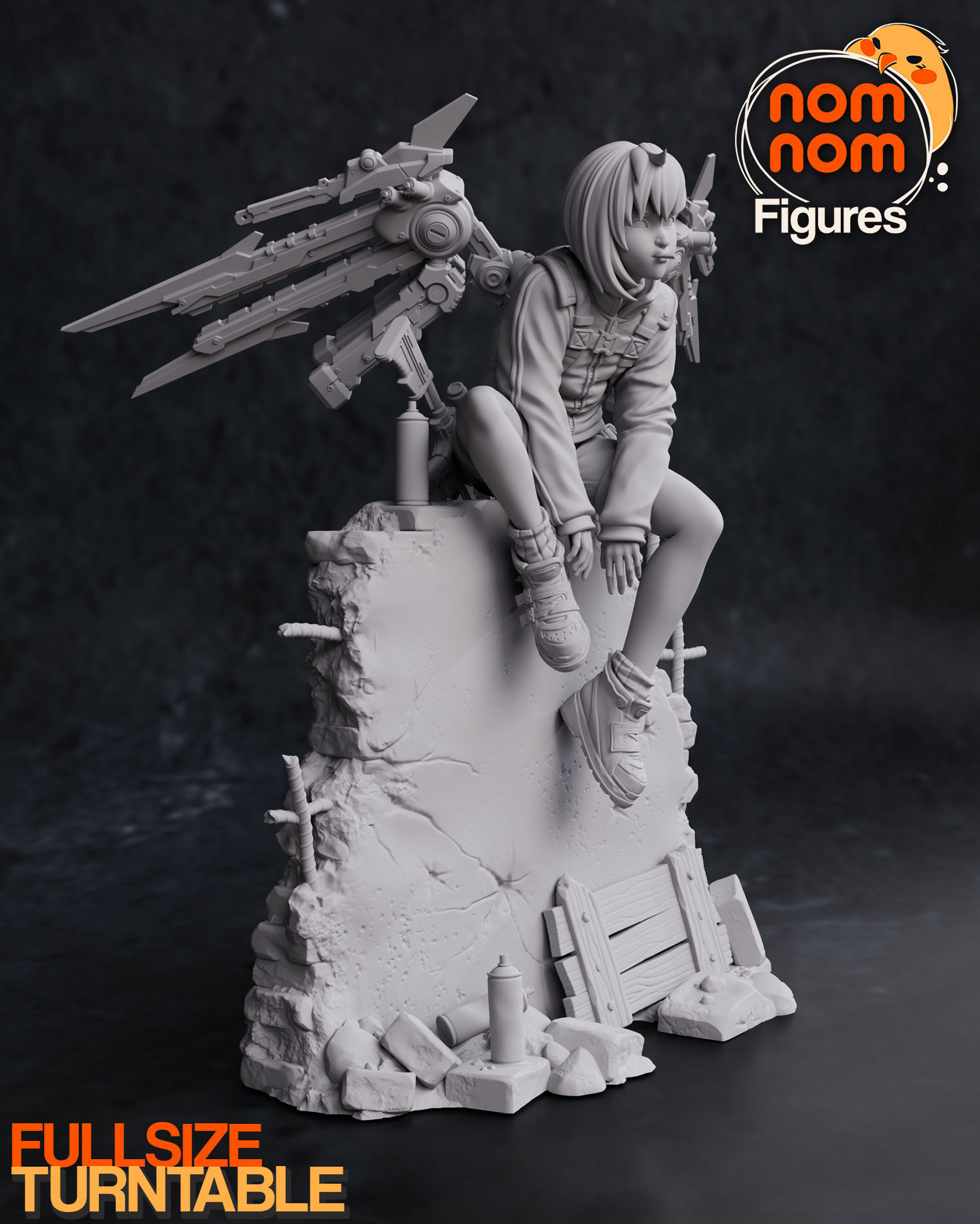 Valrie - Nomnom Original 3D model 3D printable | CGTrader