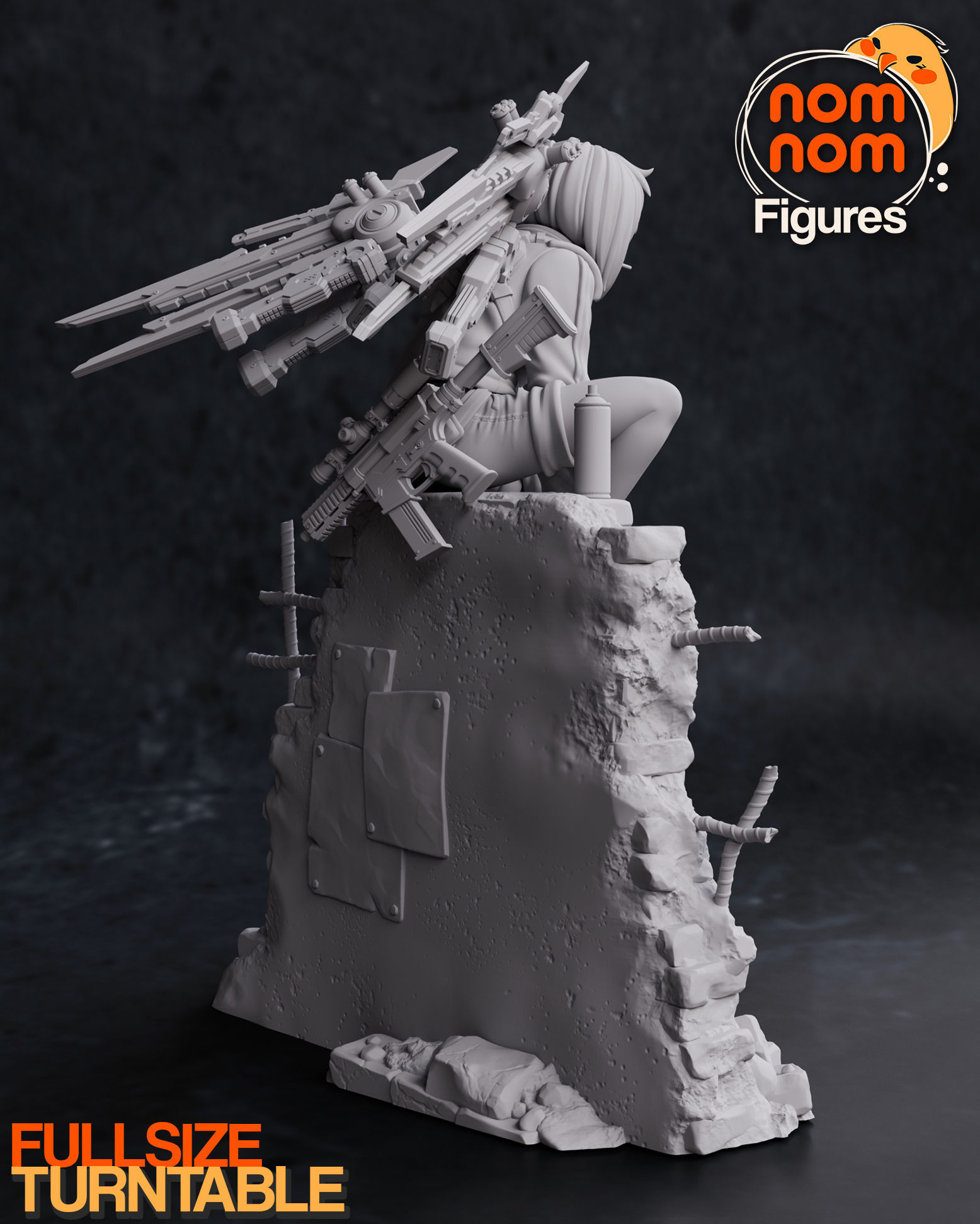 Valrie - Nomnom Original 3D model 3D printable | CGTrader