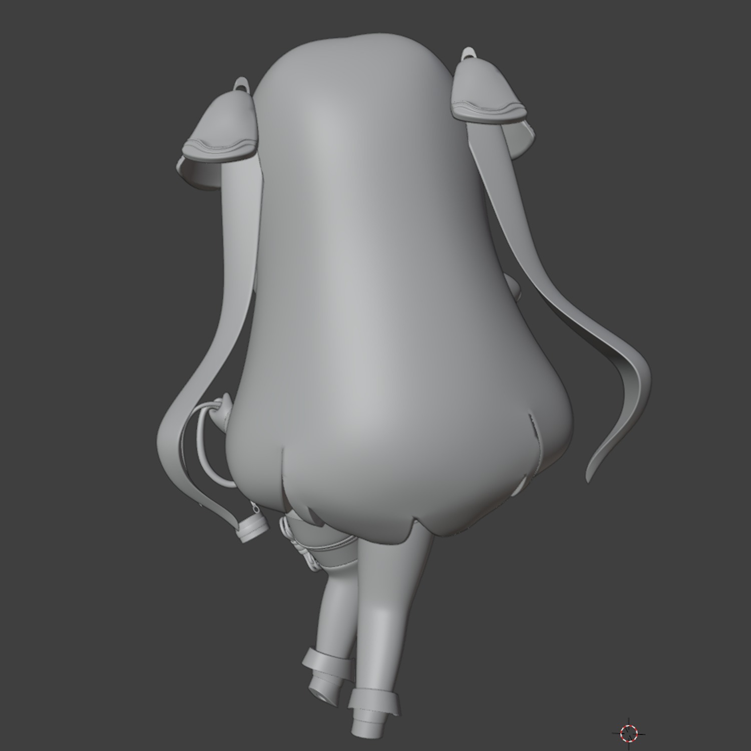 Yuni Chibi figure - Nikke 3D print model 3D model 3D printable | CGTrader