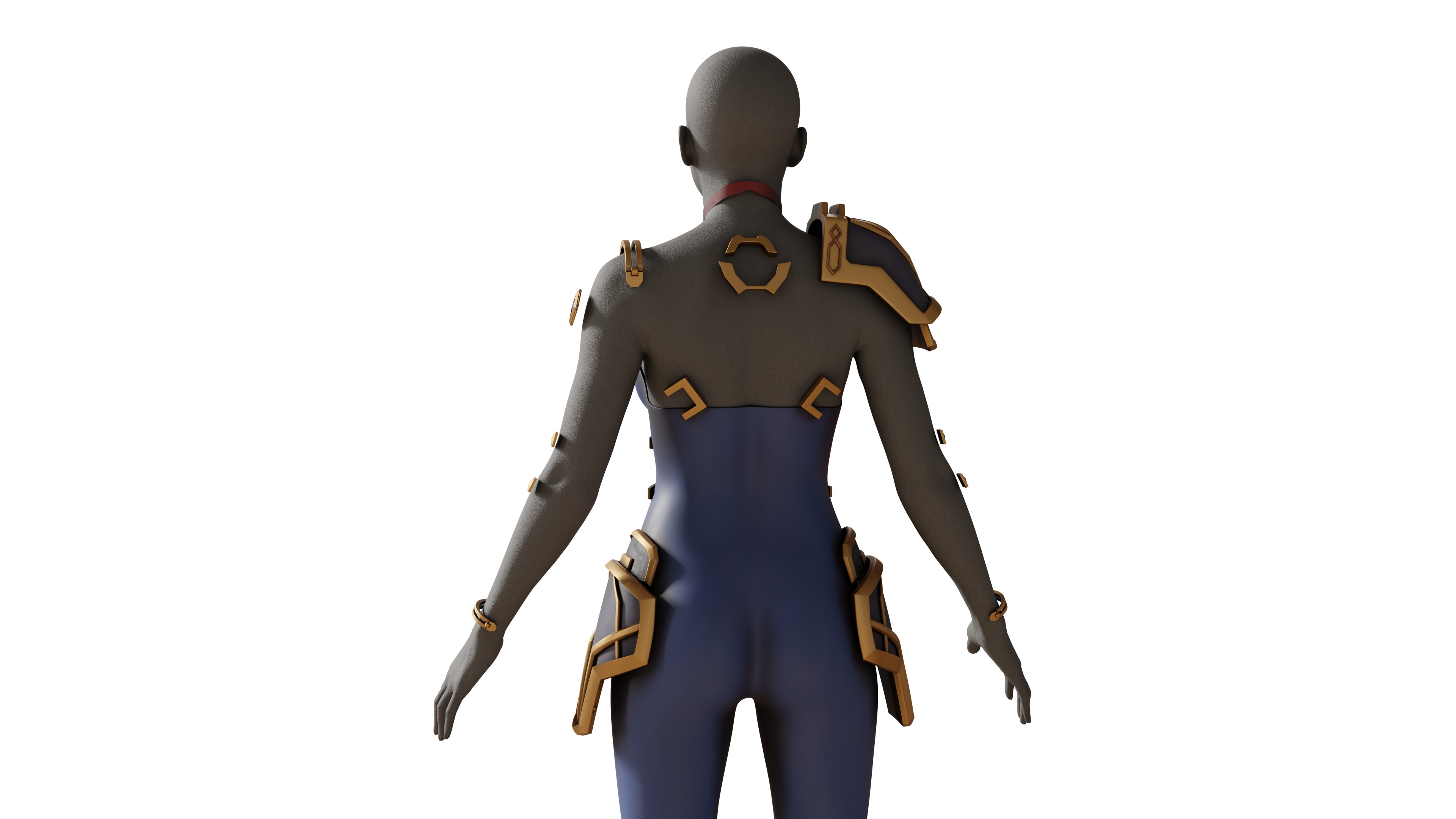 ENFORCER CAITLYN armor ACCESSORIES - ARCANE SEASON 2 3D model 3D ...