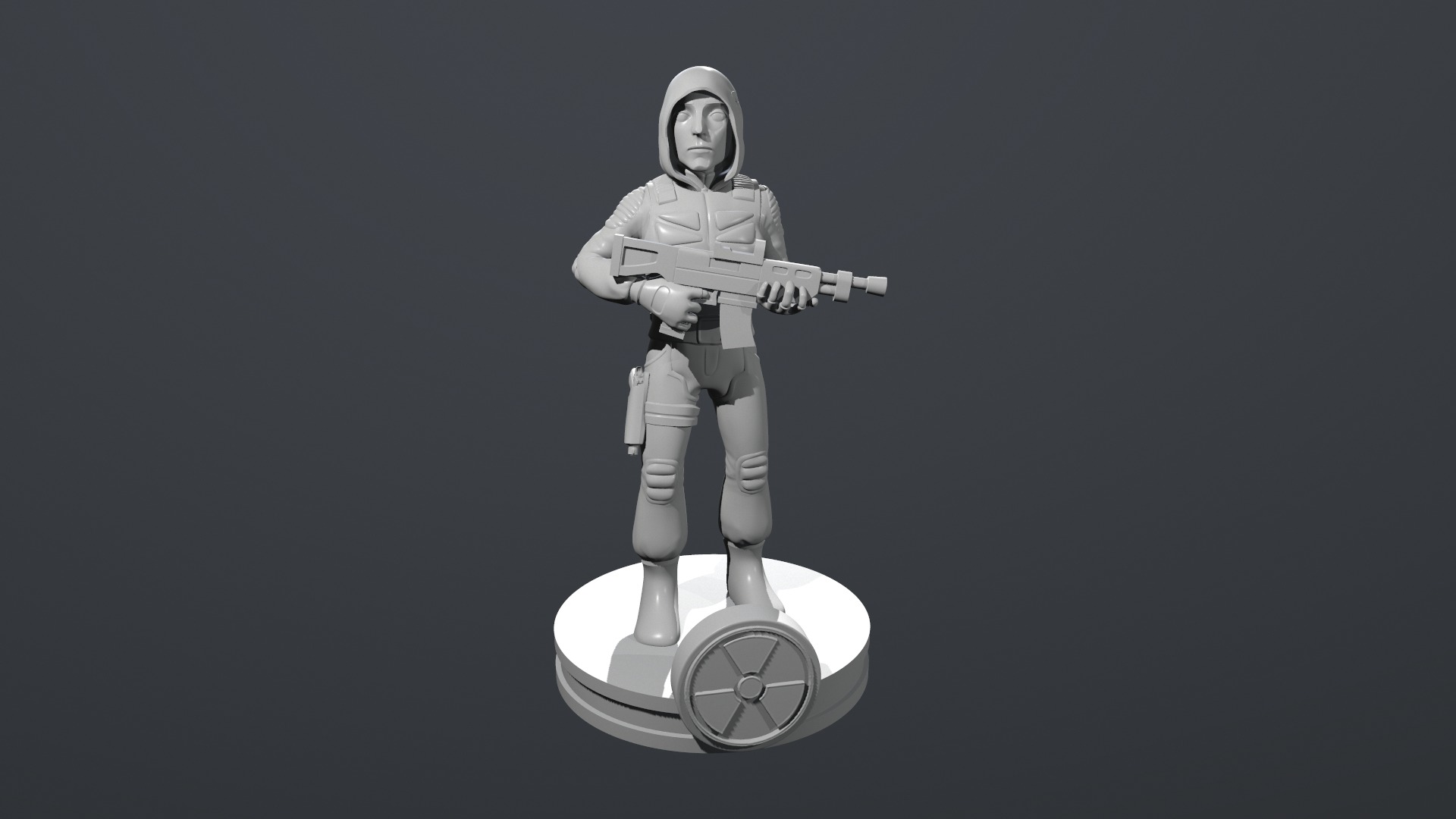 Chibi stalker Loner1 3D model 3D printable | CGTrader