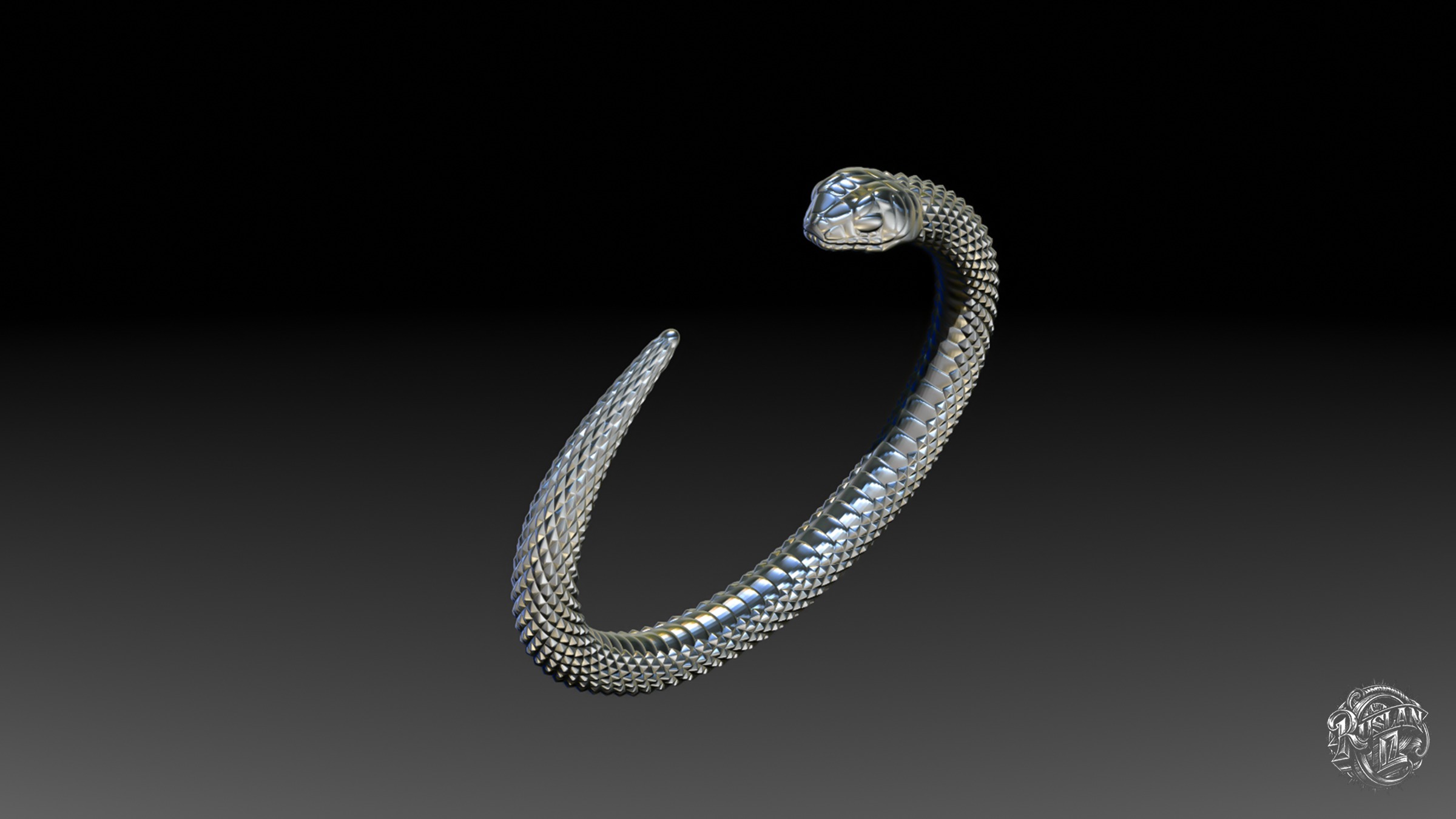 Snake Symbol of Rebirth free 3D model 3D printable | CGTrader