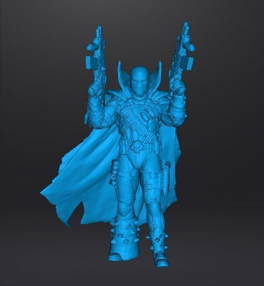 SPAWN COMMANDO MINIATURE MODEL FANTASY SCIFI SUPERHERO GAMES RPG 3D ...