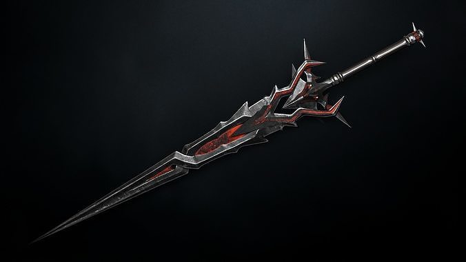 Demonic Sword 3D Model 3D model | CGTrader
