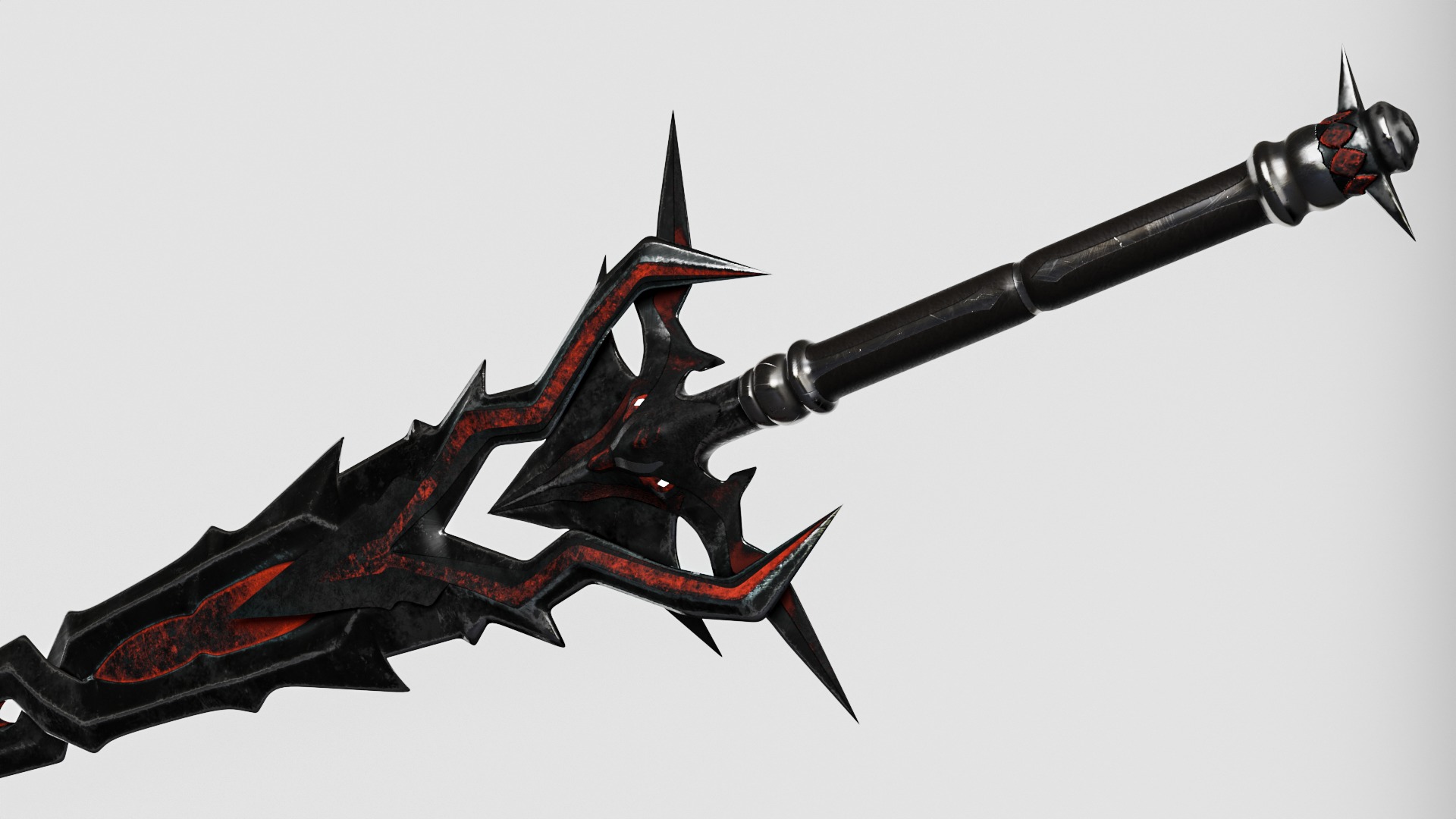 Demonic Sword 3D Model 3D model | CGTrader