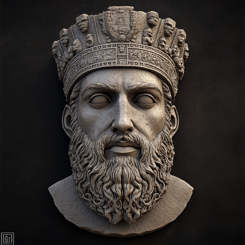 Kings face free 3D model 3D printable | CGTrader