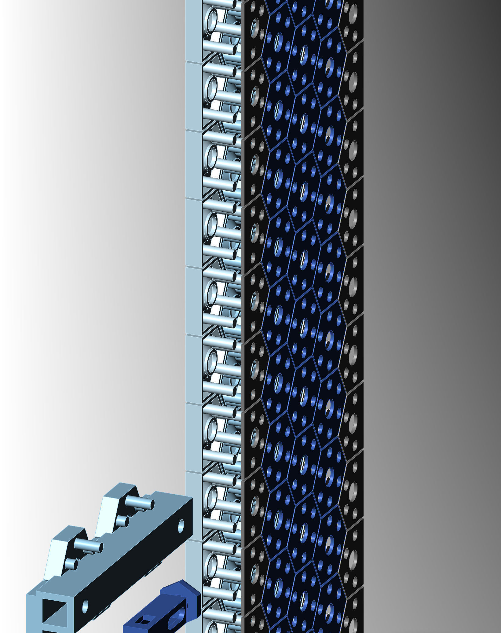 Italian hexagon bracelet CAD file 3D model 3D printable | CGTrader