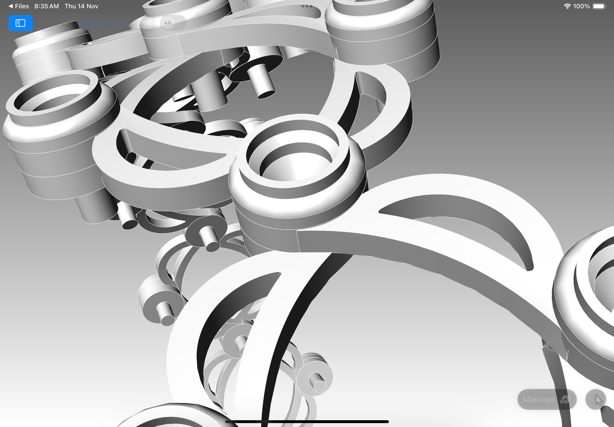 Bangle into ring cad file 3D model 3D printable | CGTrader