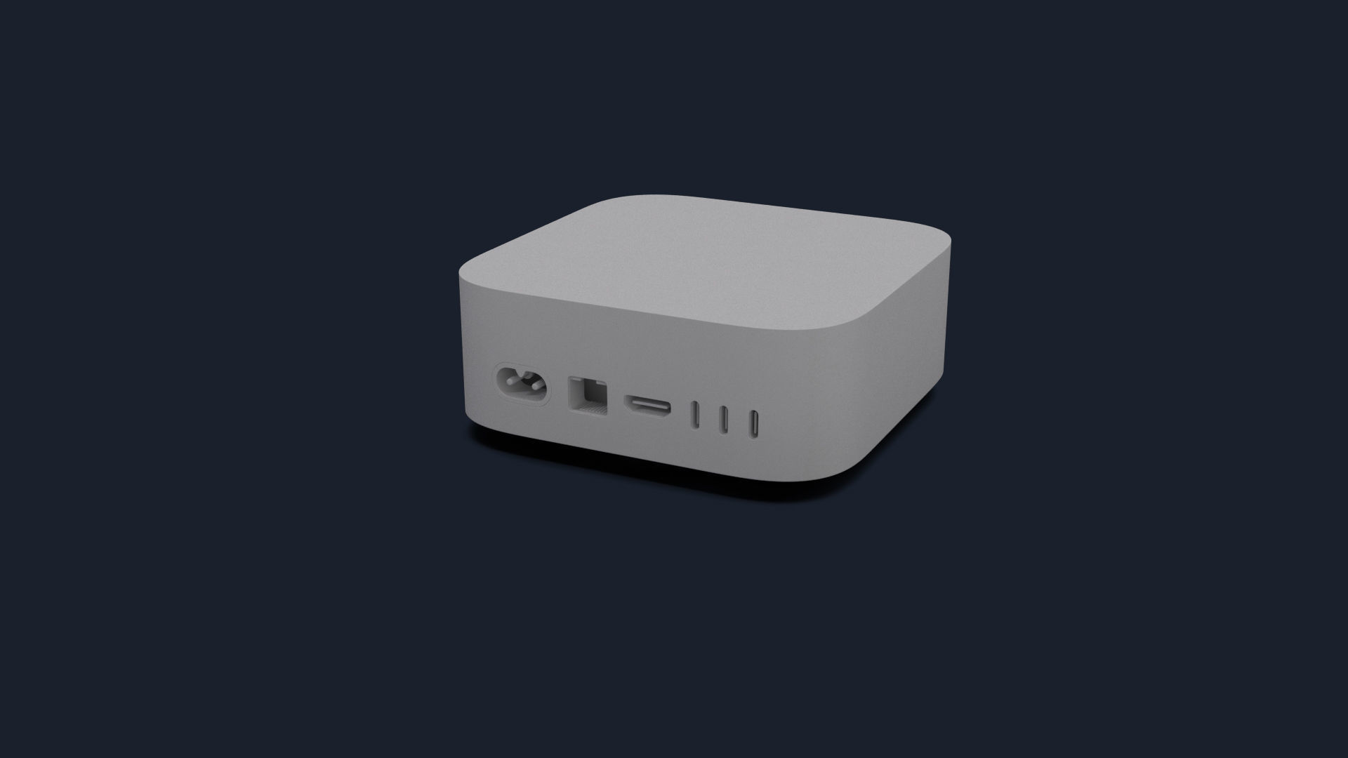Apple Mac Mini M4 Pro 3D model | CGTrader