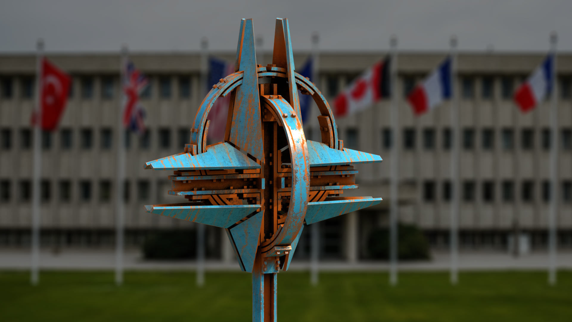 Stylized NATO Star Sculpture -Military Art 3D model | CGTrader
