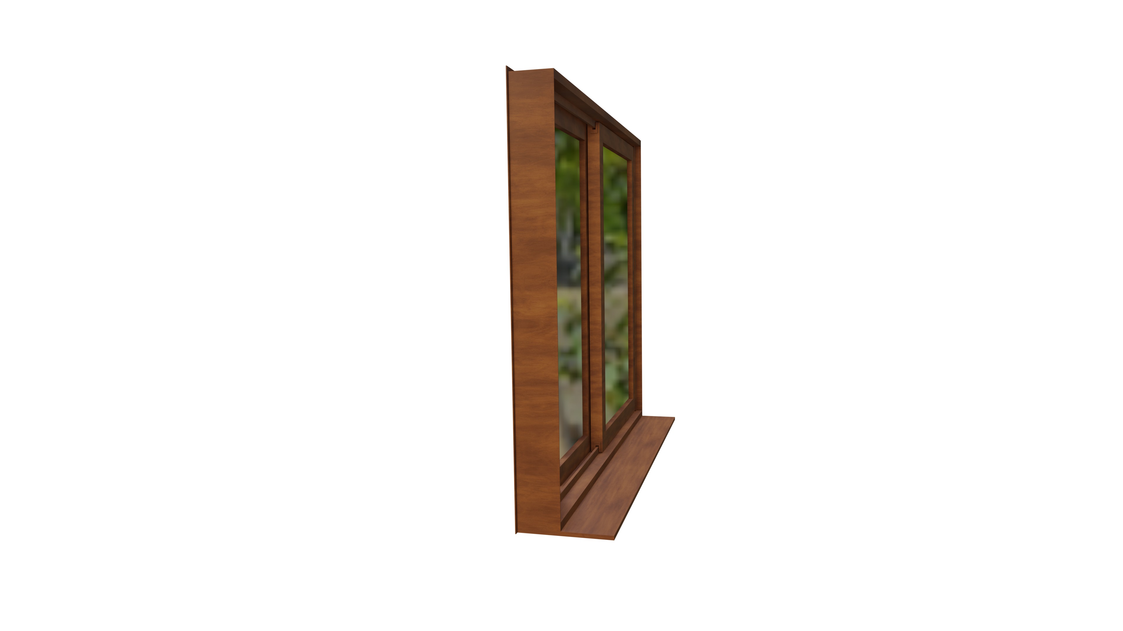 Rail window lowpoly free VR / AR / low-poly 3D model | CGTrader
