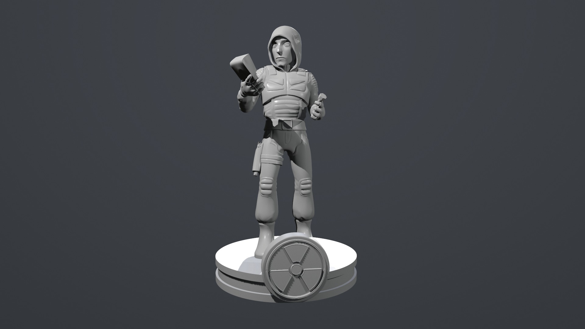Chibi stalker Loner2 3D model 3D printable | CGTrader