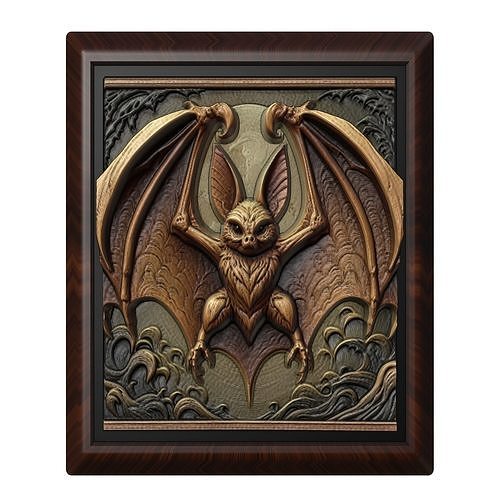 Bat Animal 3D model 3D printable | CGTrader