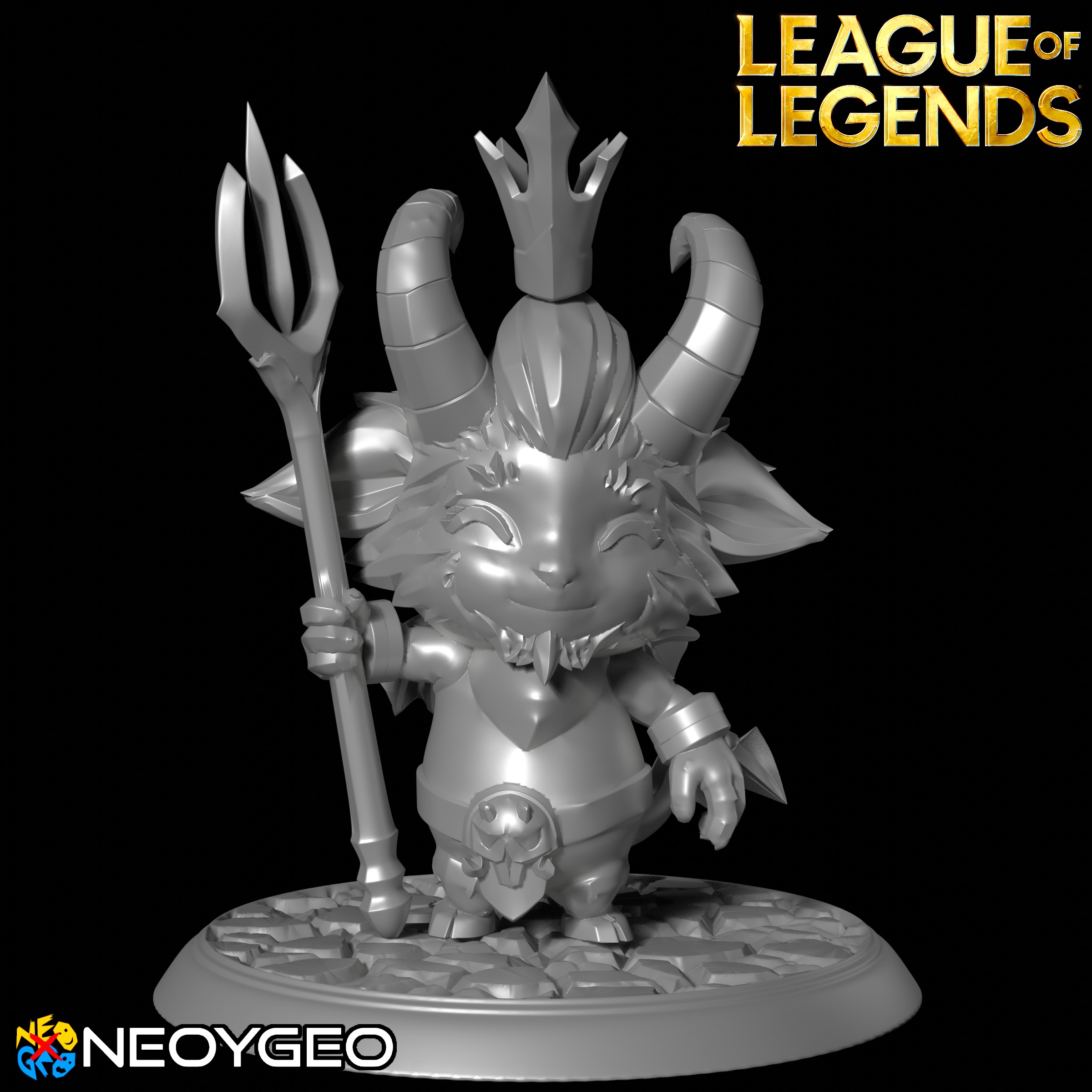 TEEMO LITTLE DEVIL - LEAGUE OF LEGENDS free 3D model 3D printable ...