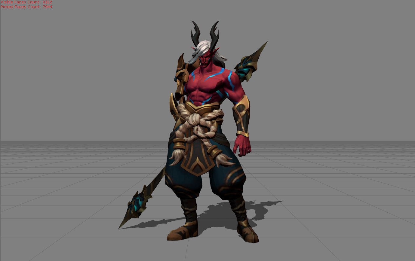 3D model Moskov Yasha Skin VR / AR / low-poly | CGTrader