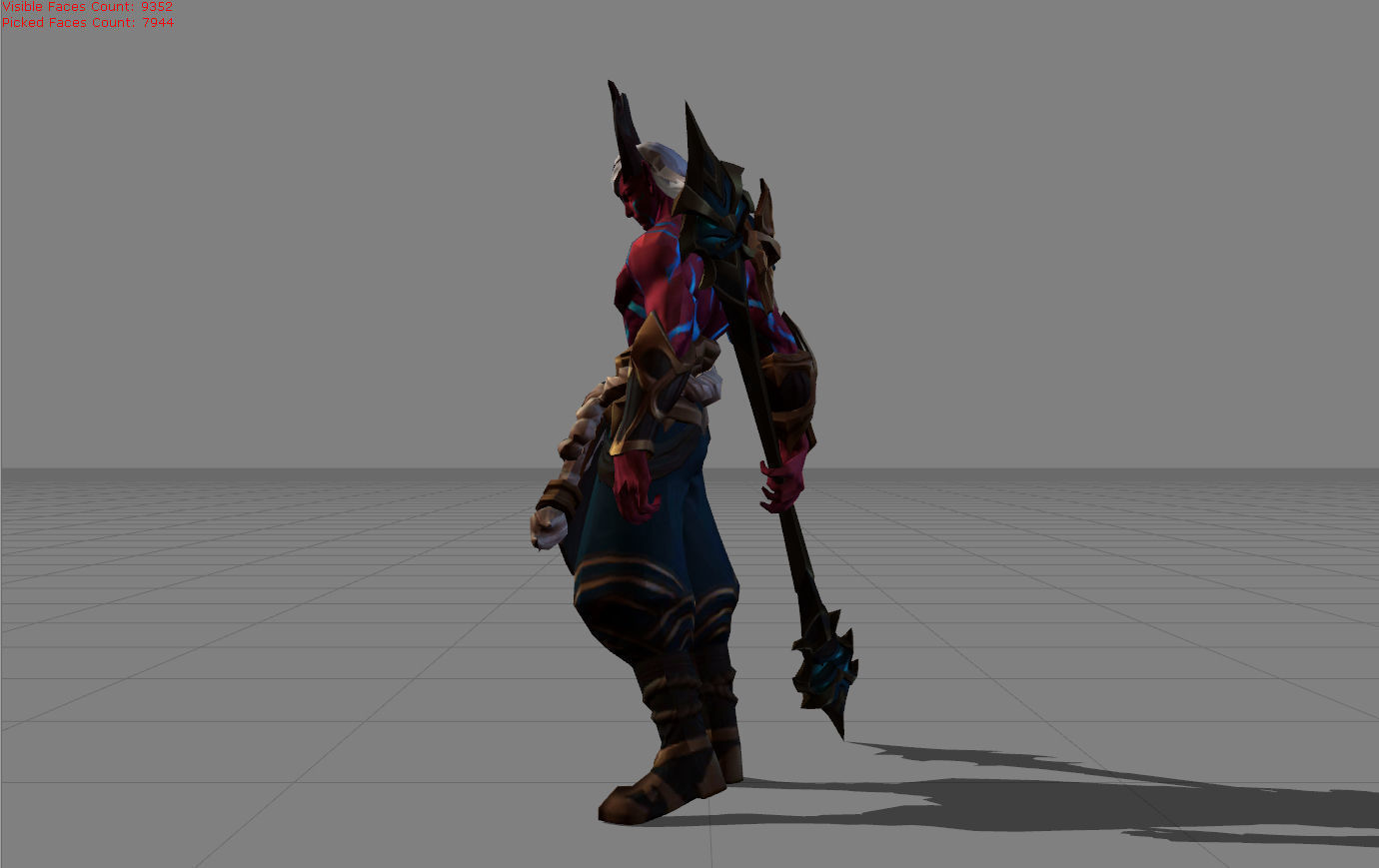 3D model Moskov Yasha Skin VR / AR / low-poly | CGTrader