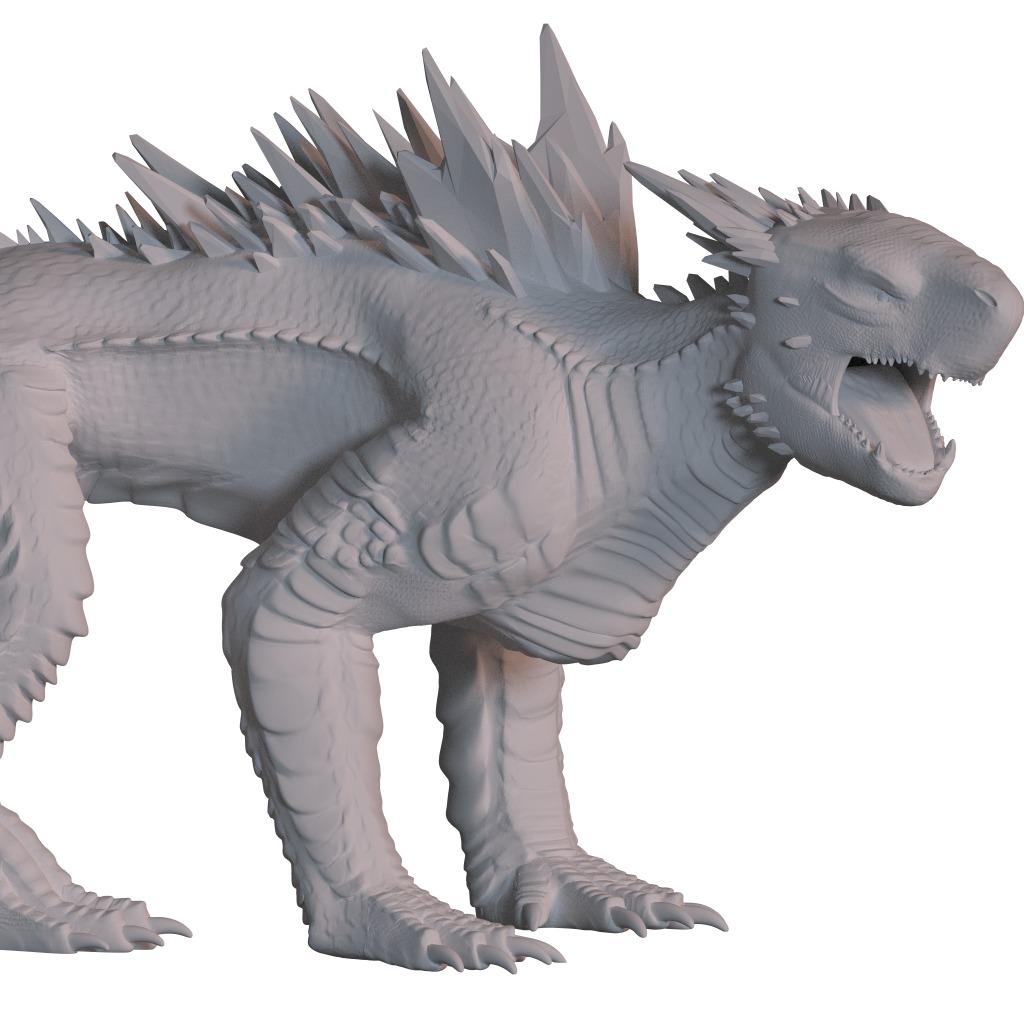 shimo godzilla x kong For 3dprint 3D model 3D printable | CGTrader