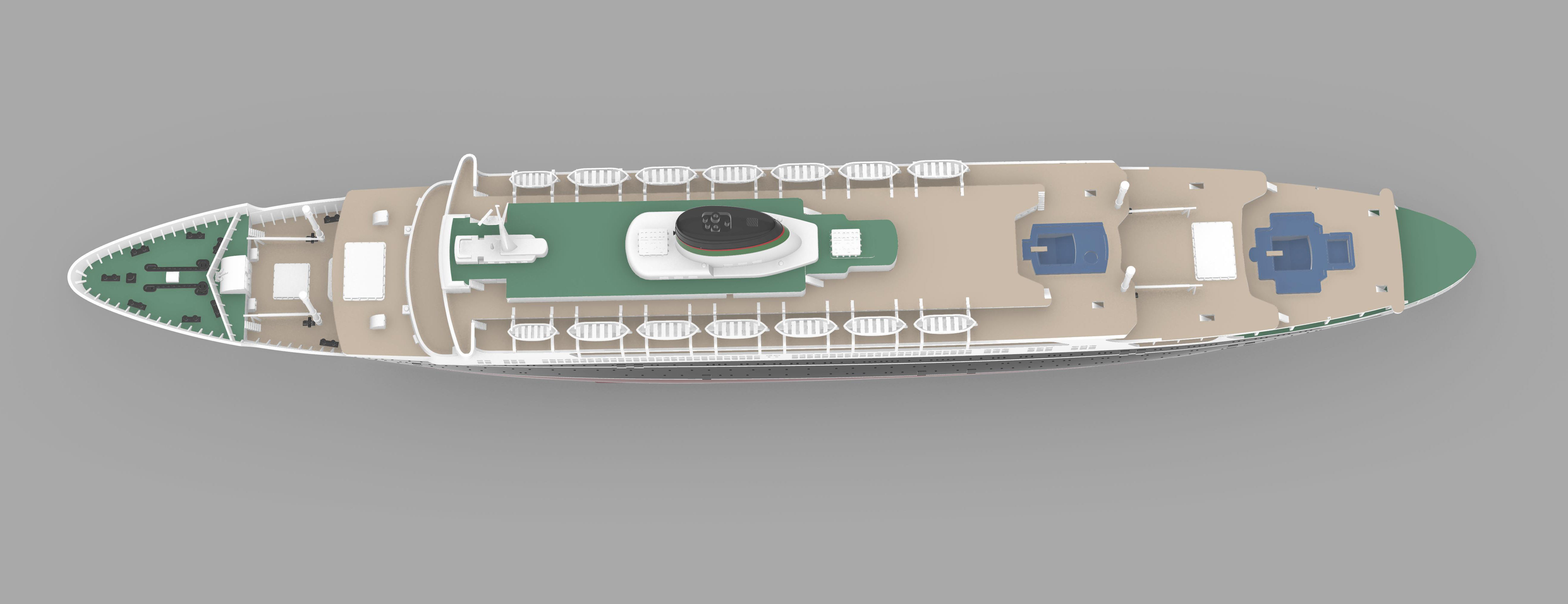 MS ANTONIA GRAZA fictional ocean liner from the movie Ghost Ship 3D ...