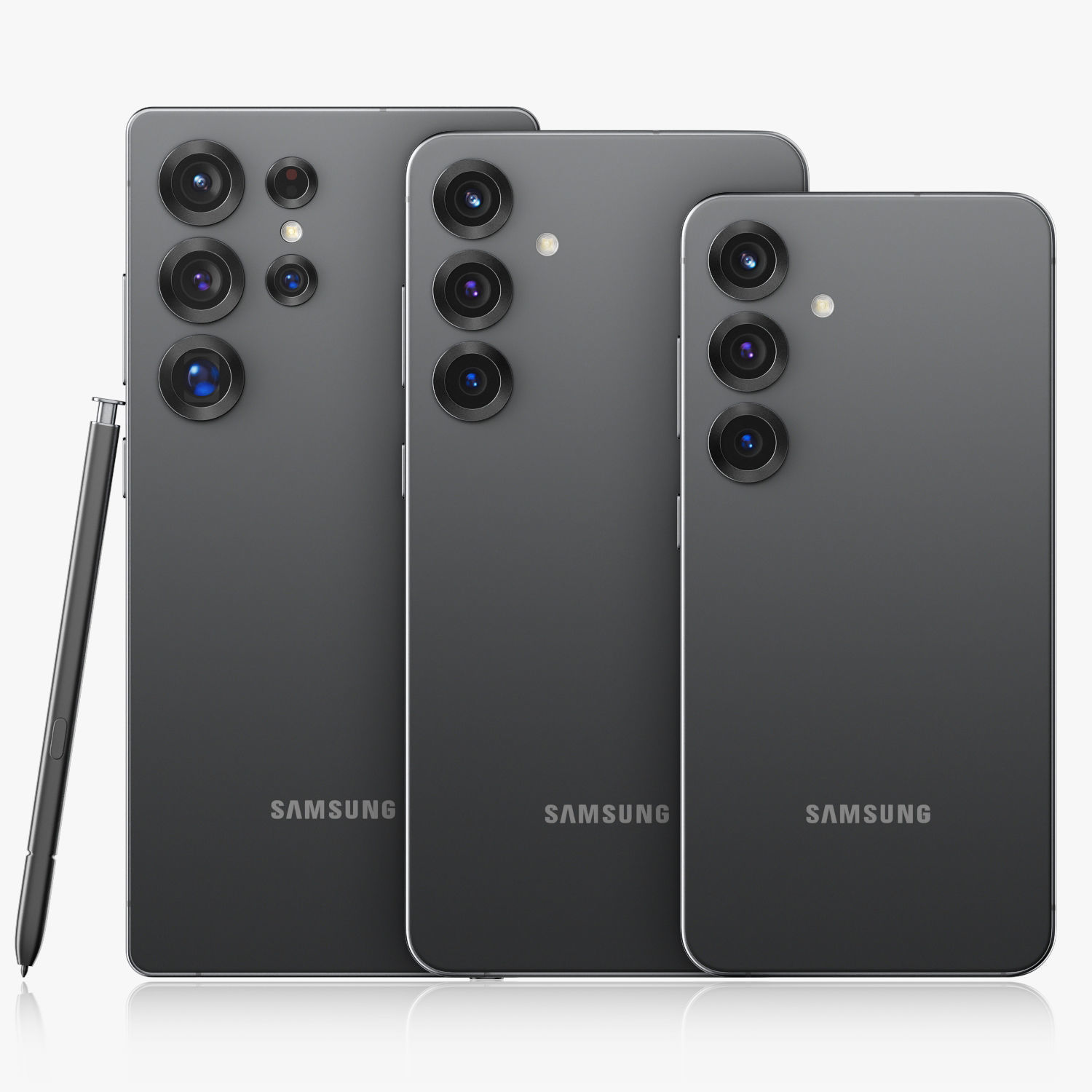 Samsung Galaxy S25 and S25 Plus and S25 Ultra v1 3D model | CGTrader