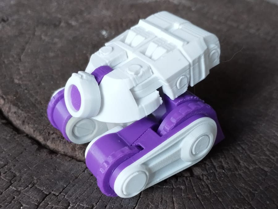 LadyBug Transformable RobotTank - FREE free 3D model 3D printable ...