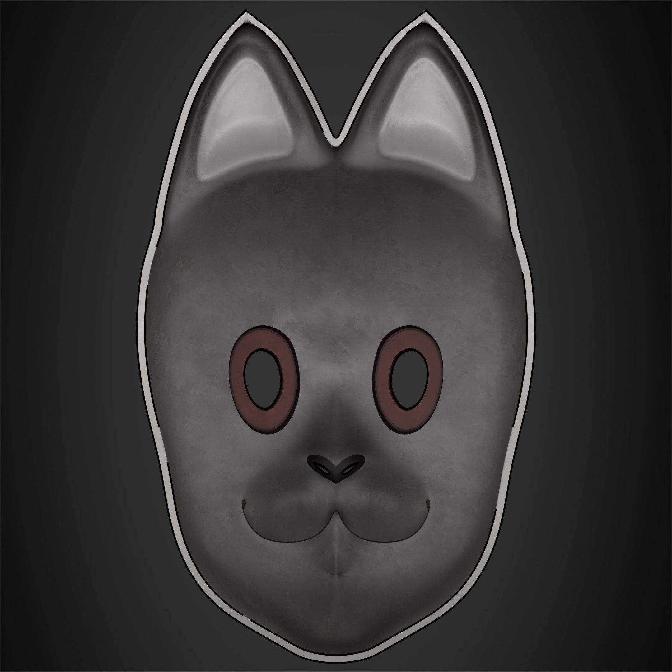 Dragon Ball Grandpa Son Gohan Mask for Cosplay 3D model 3D printable ...