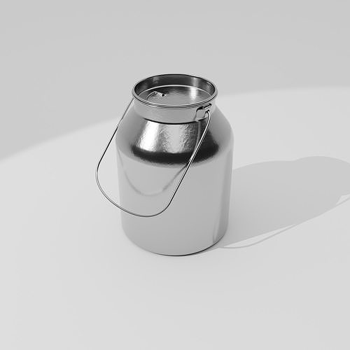 3D model Stainless Steel Gallon Jug VR / AR / low-poly | CGTrader