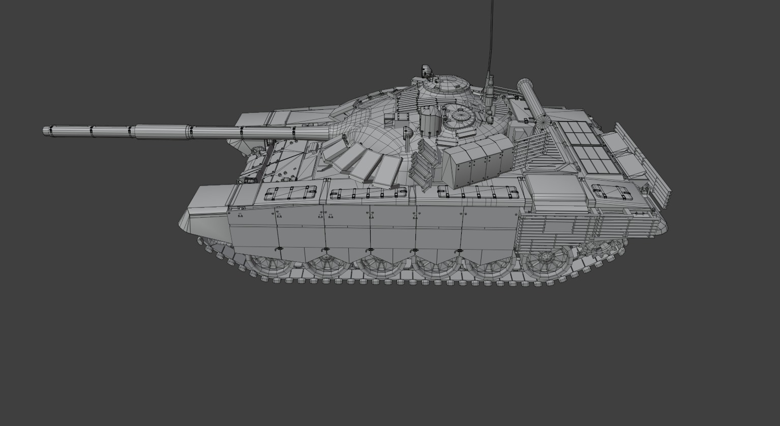 3D model T-72 B3 Main Battle Tank VR / AR / low-poly | CGTrader