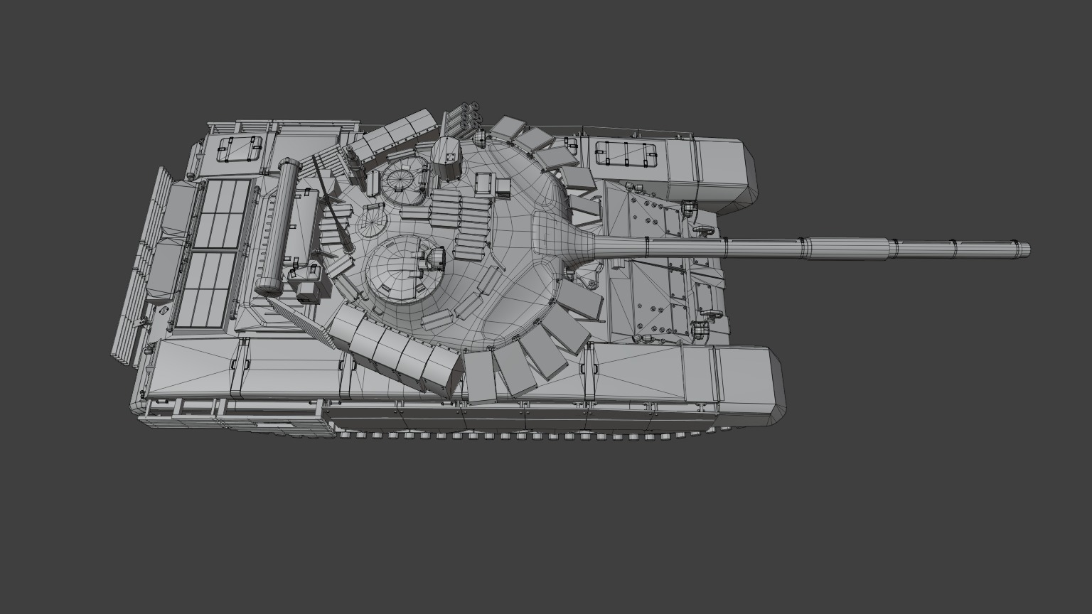 3D model T-72 B3 Main Battle Tank VR / AR / low-poly | CGTrader