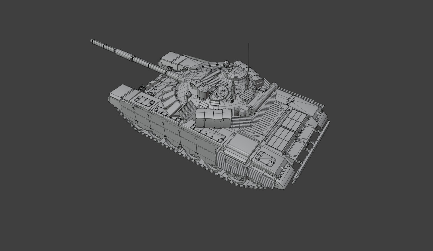 3D model T-72 B3 Main Battle Tank VR / AR / low-poly | CGTrader