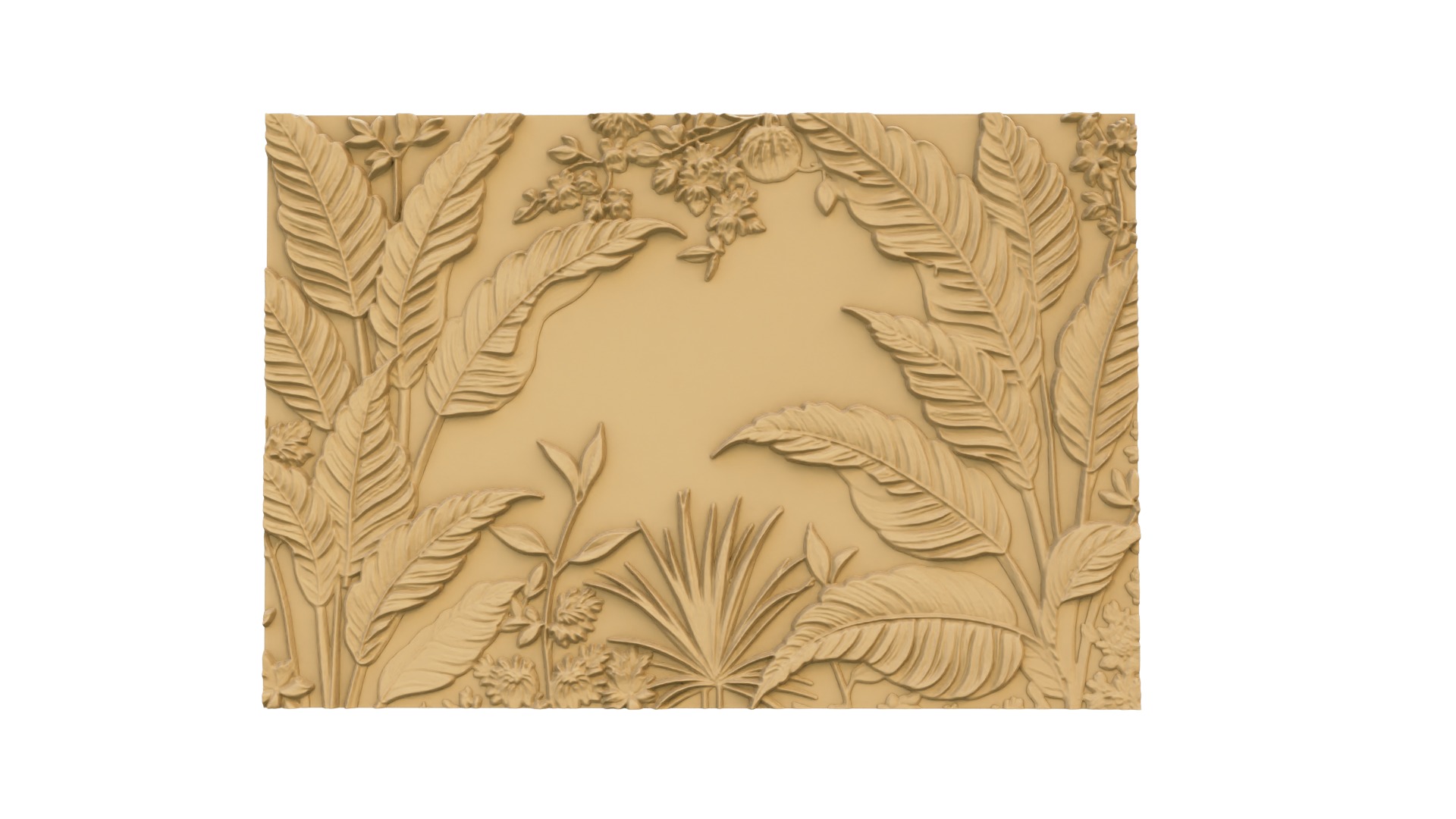modern panel wall decor set wall relief mural CNC 123 3D model | CGTrader