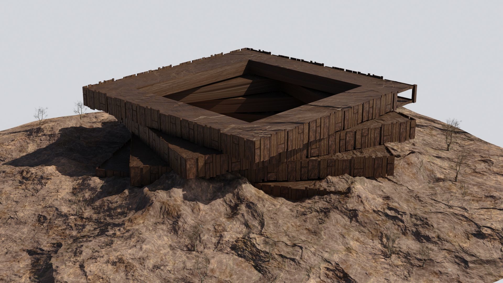 Gidori - Neom saudi arabia 3D model | CGTrader